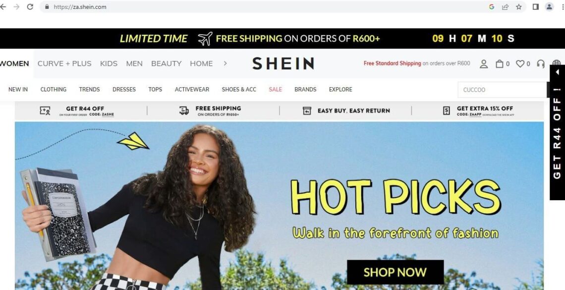 SHEIN South Africa, How Does SHEIN in South Africa Work?