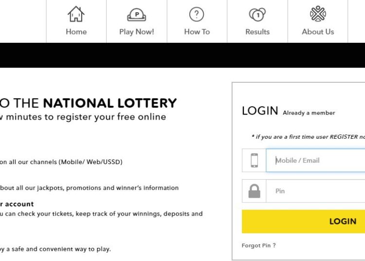 Ithuba Login: How to Login to Ithuba National Lottery
