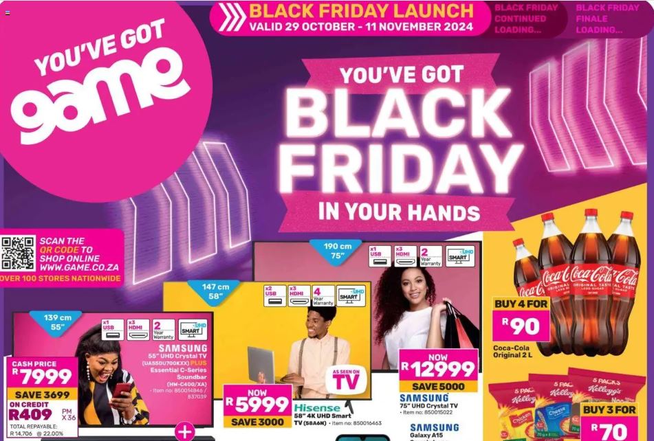 Game Reveals First Black Friday 2024 Deals