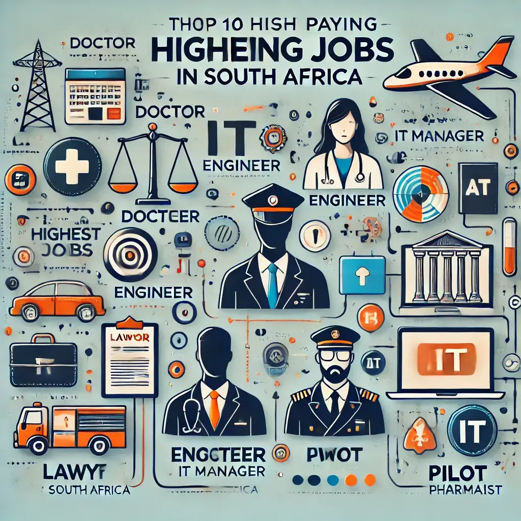 Top 10 Highest Paying Jobs in South Africa