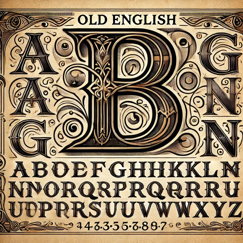 Guide to Old English Typeface: History, Usage, and Modern Applications