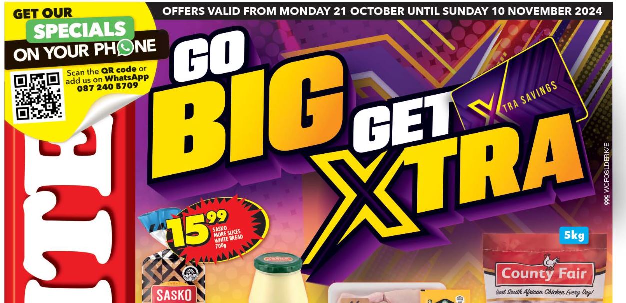Shoprite Specials: Shoprite Xtra Savings Western Cape 21 October - 10 ...