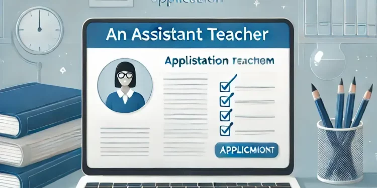 How to Submit an Assistant Teacher Application 2022-2025