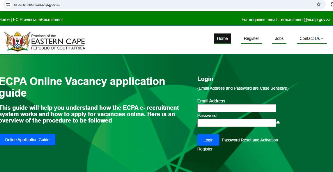 Erecruitment Login: How to Access Government Jobs Online in South Africa
