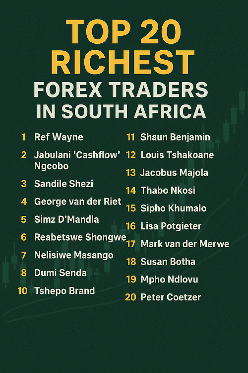 Top 20 Richest Forex Traders in South Africa