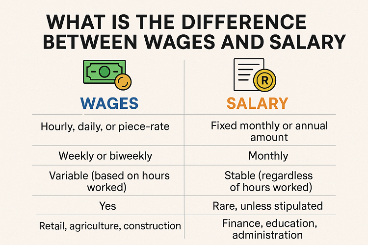 What Is the Difference Between Wages and Salary?