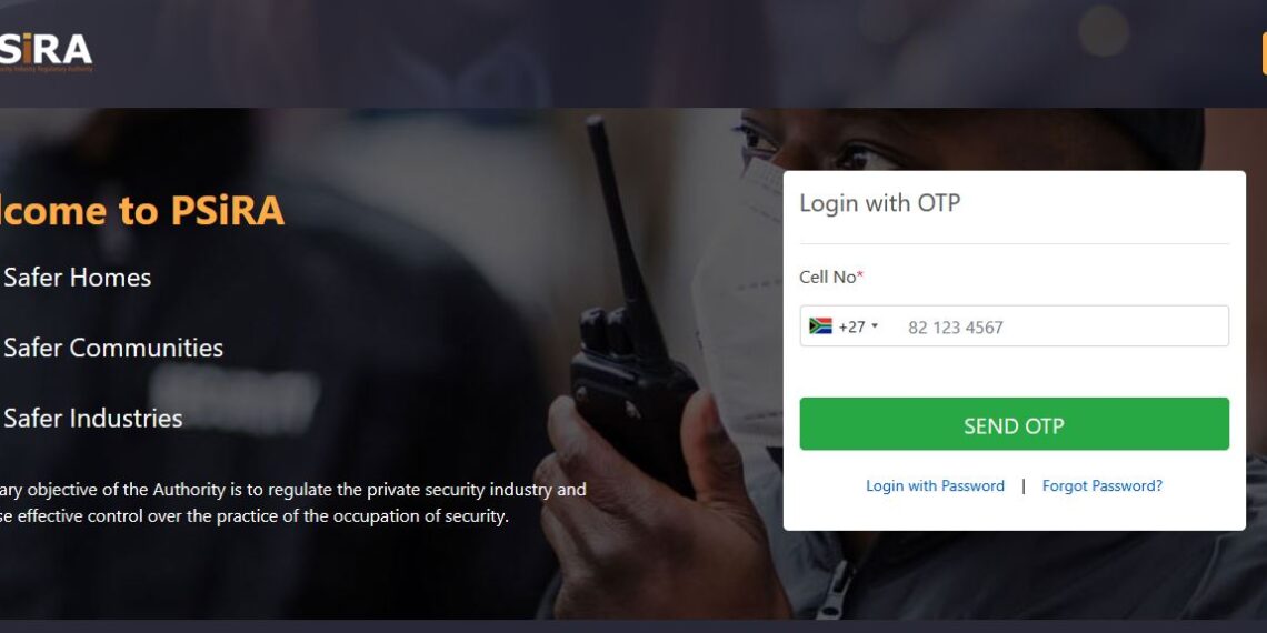 PSIRA Login: How to Login to PSIRA in South Africa?